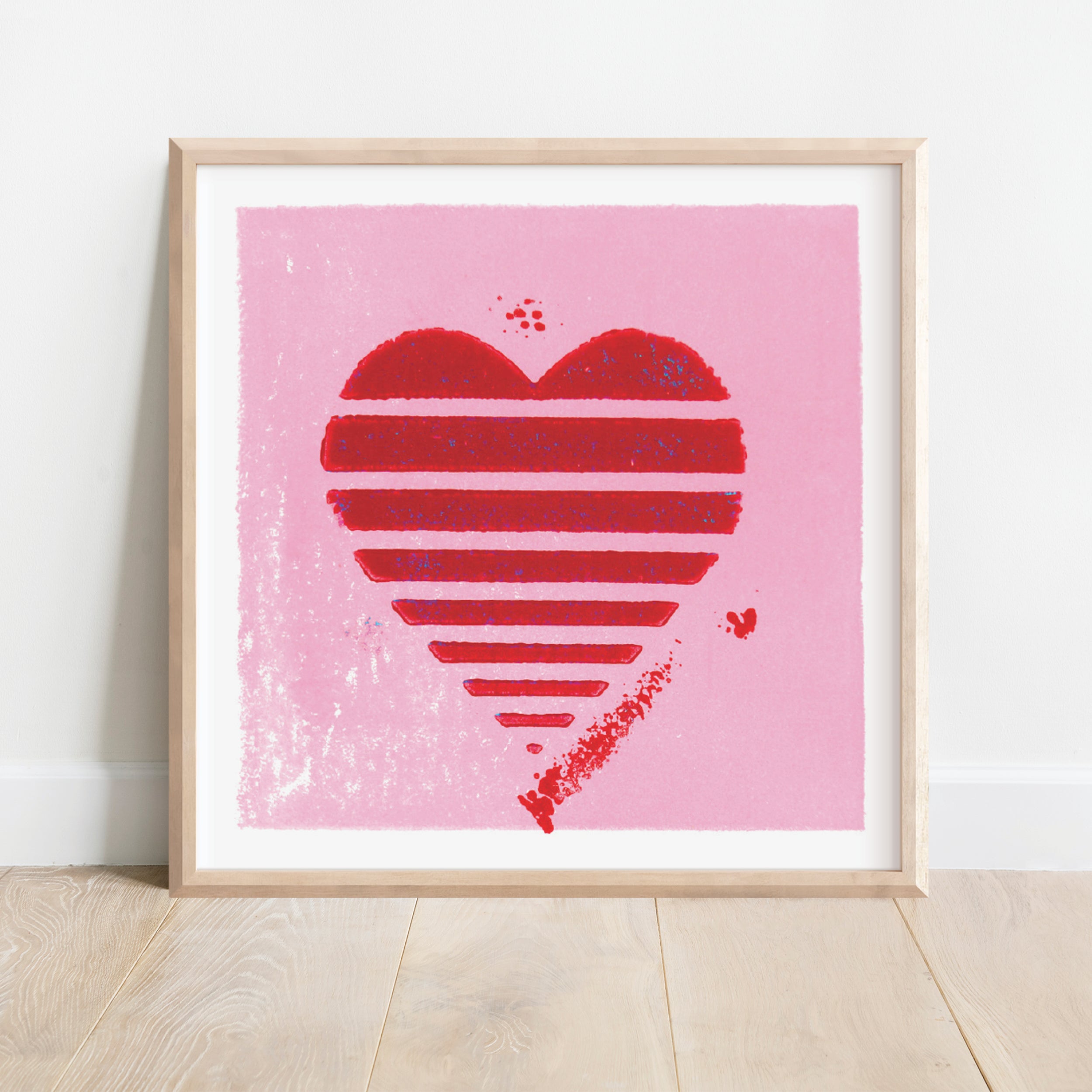 Heart Blocks Art Prints – Dennehey Design Co.