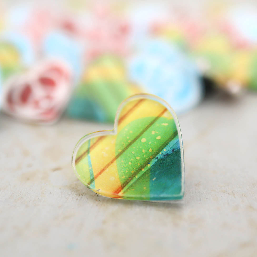 Heartwork Pins – Dennehey Design Co.