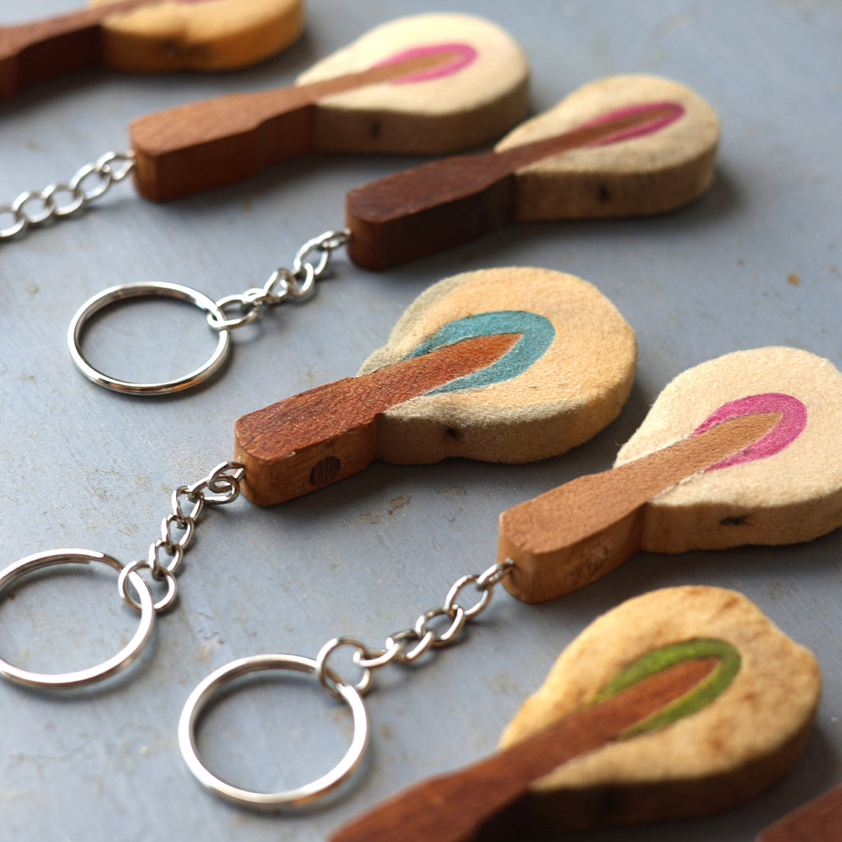 Reclaimed Piano Hammer Keychains – Dennehey Design Co.