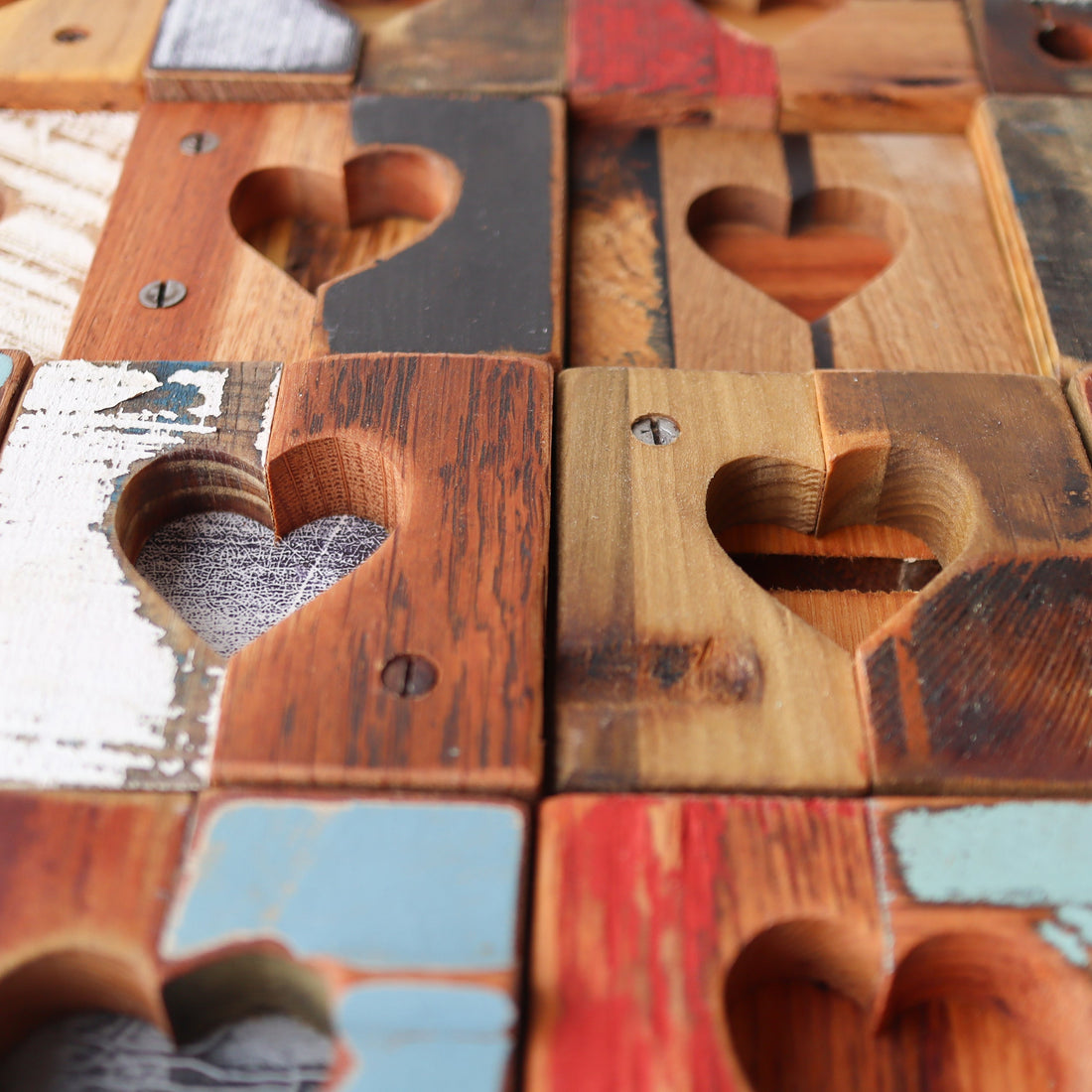Rustic Heart Tiles – Dennehey Design Co.