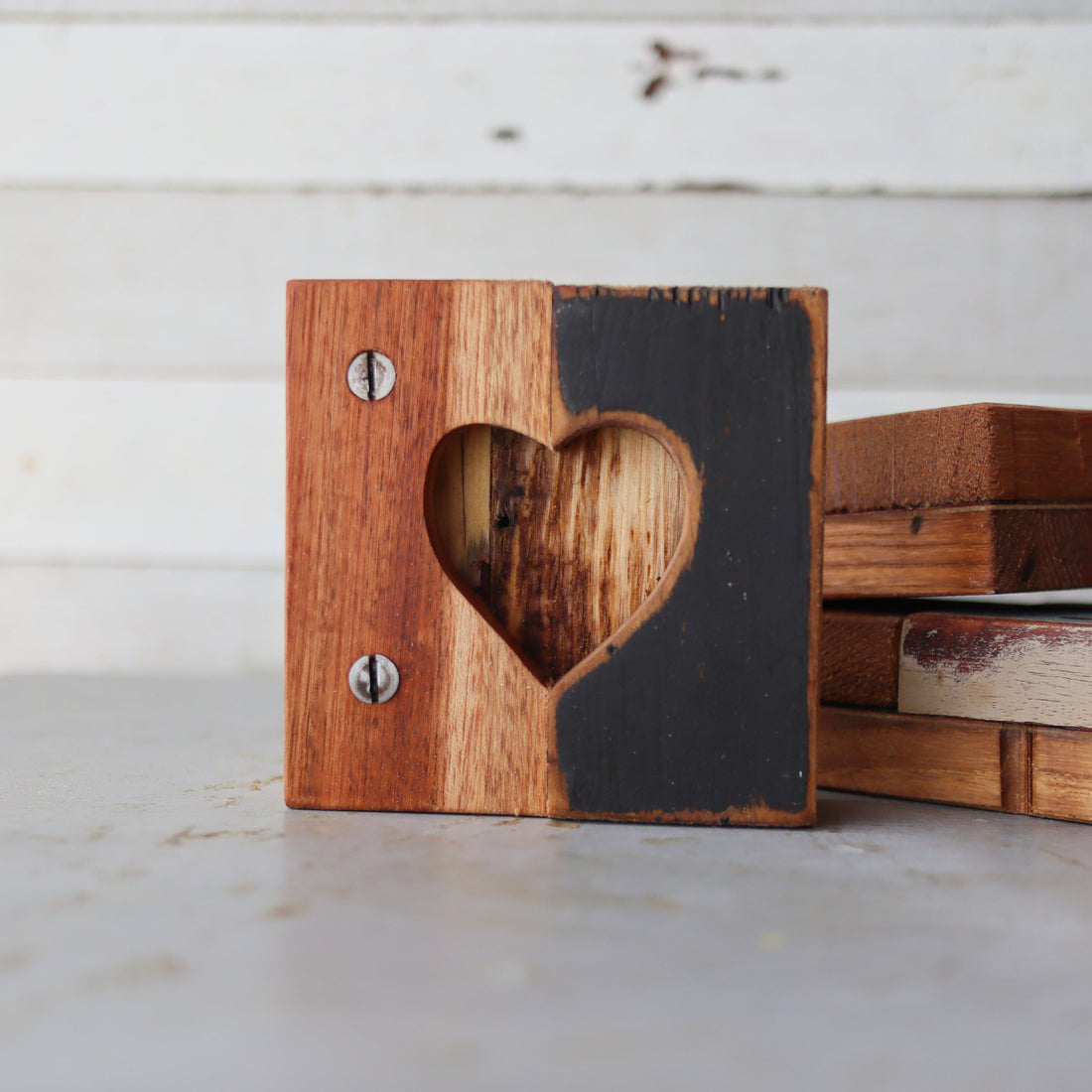 Rustic Heart Tiles – Dennehey Design Co.
