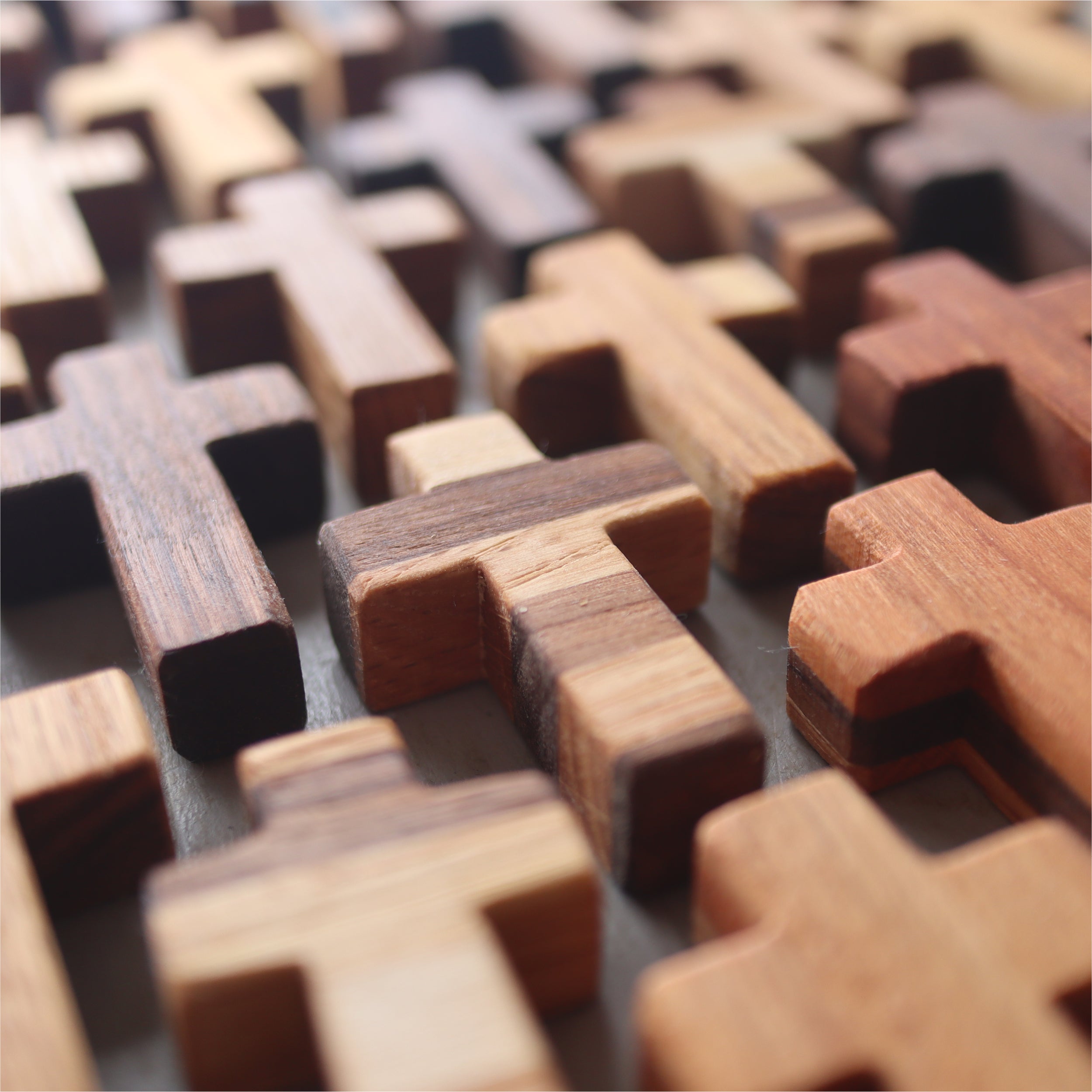 Handmade Wooden Pocket Crosses – Dennehey Design Co.
