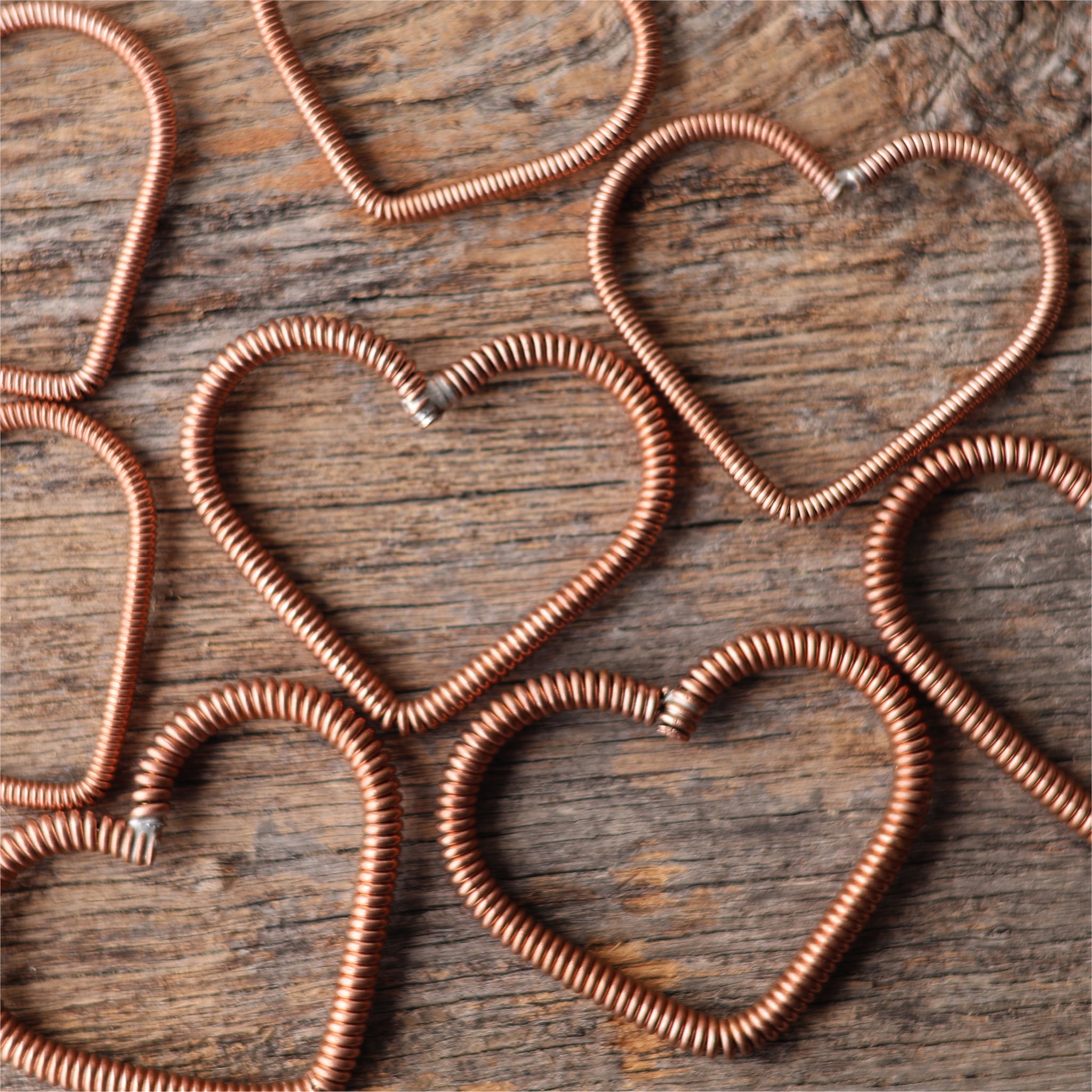 Reclaimed Piano Wire Hearts – Dennehey Design Co.