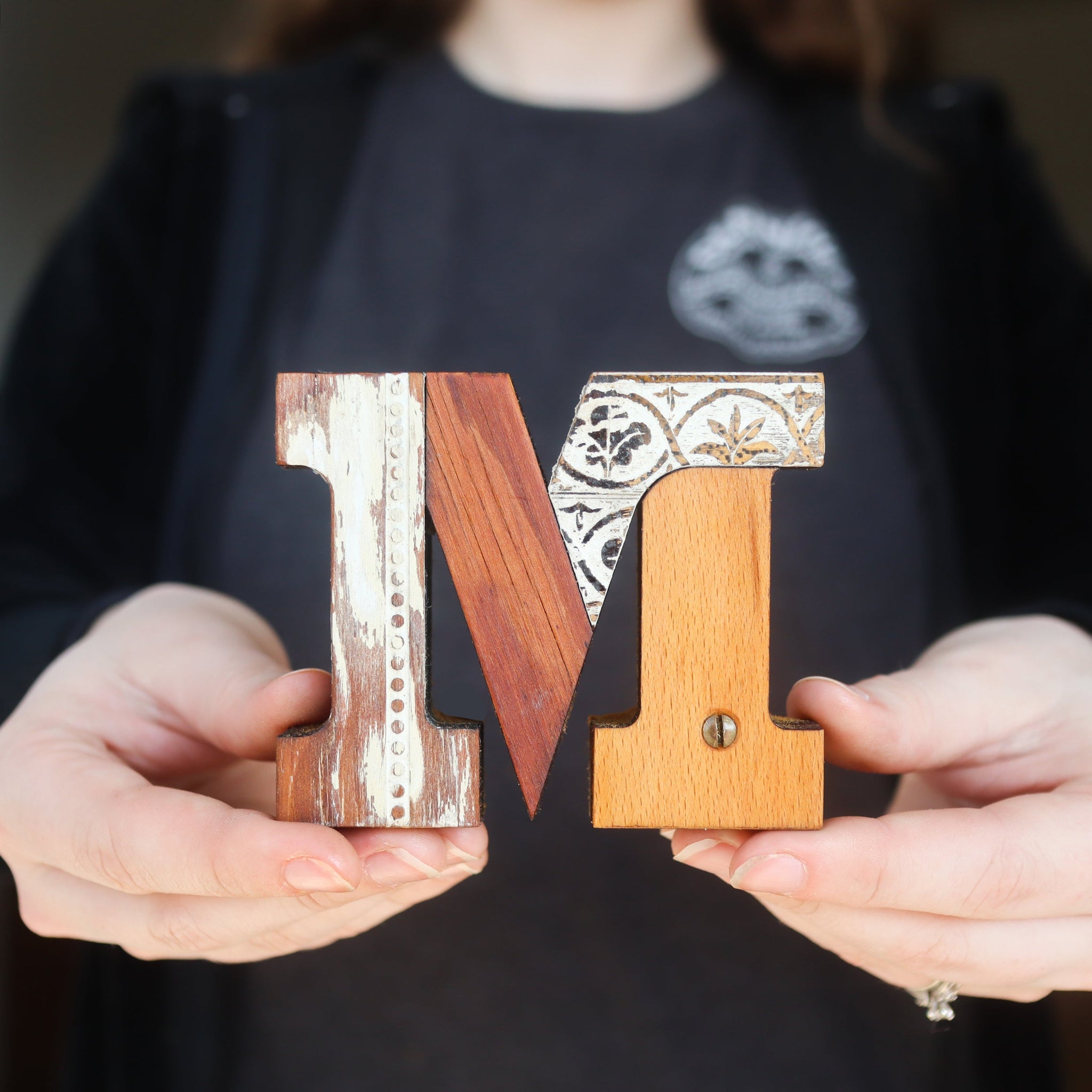 Reclaimed Wooden Letters • Mini Sized – Dennehey Design Co.