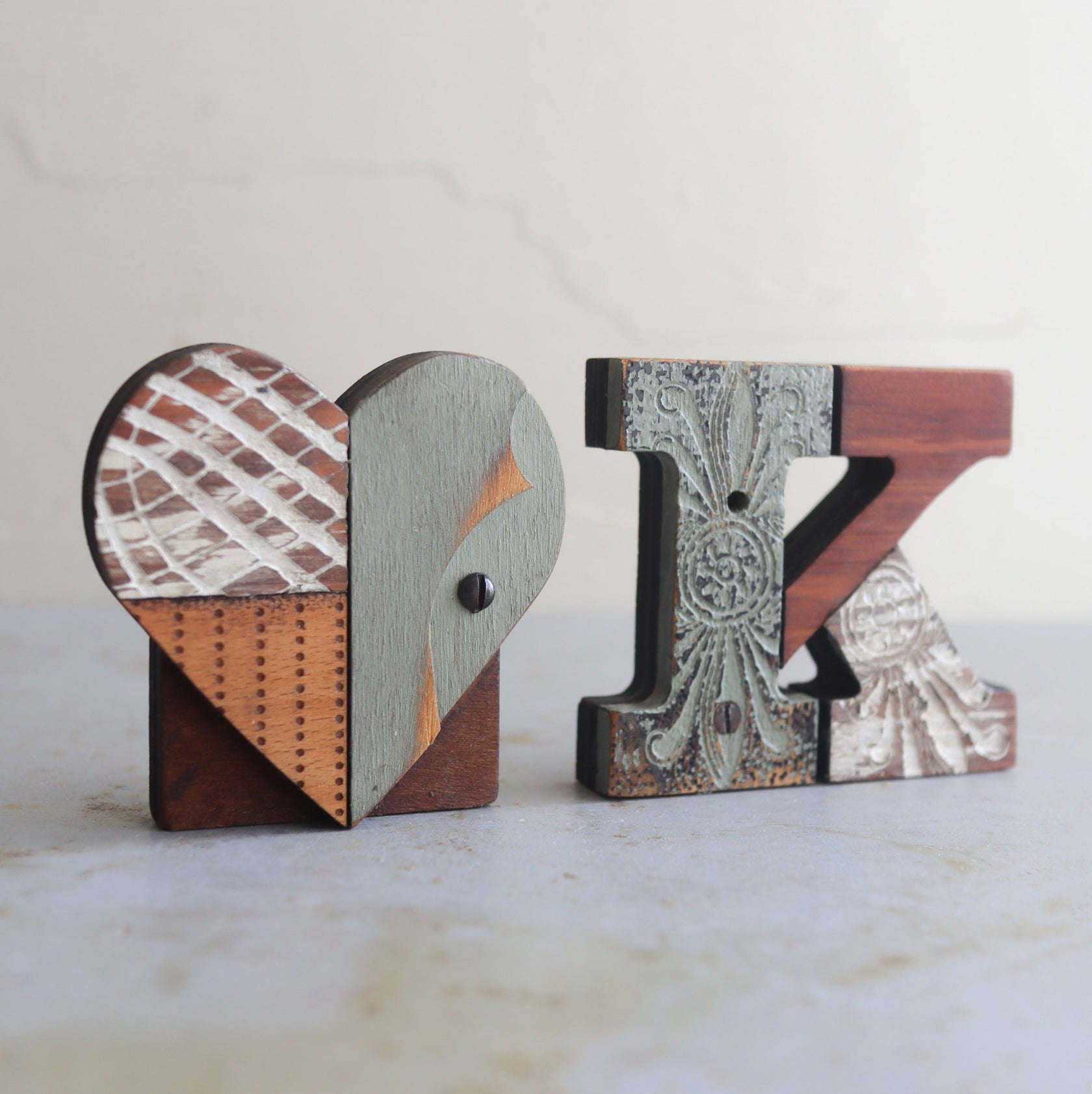 Reclaimed Wooden Letters • Mini Sized – Dennehey Design Co.