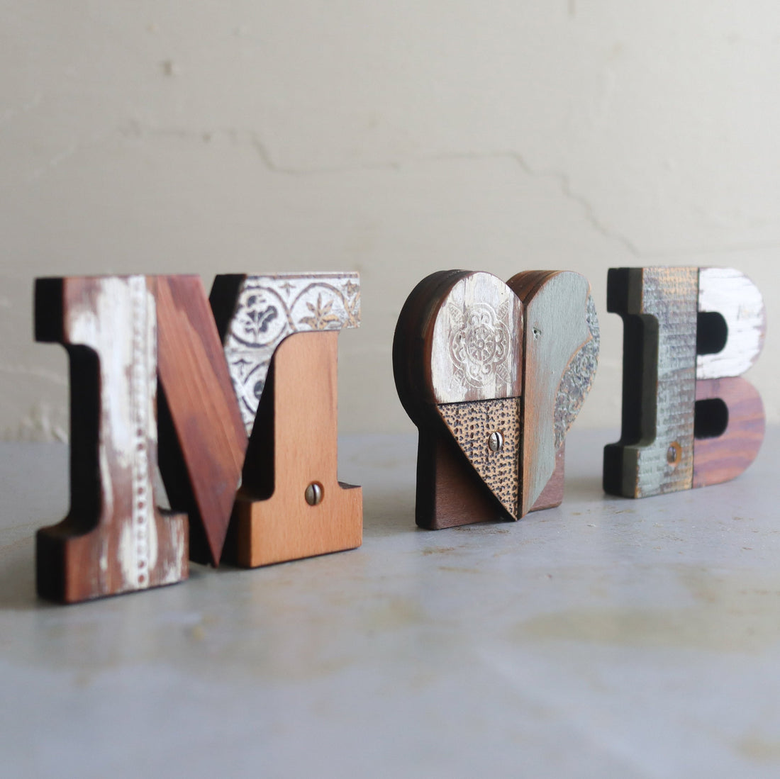 Reclaimed Wooden Letters • Mini Sized – Dennehey Design Co.