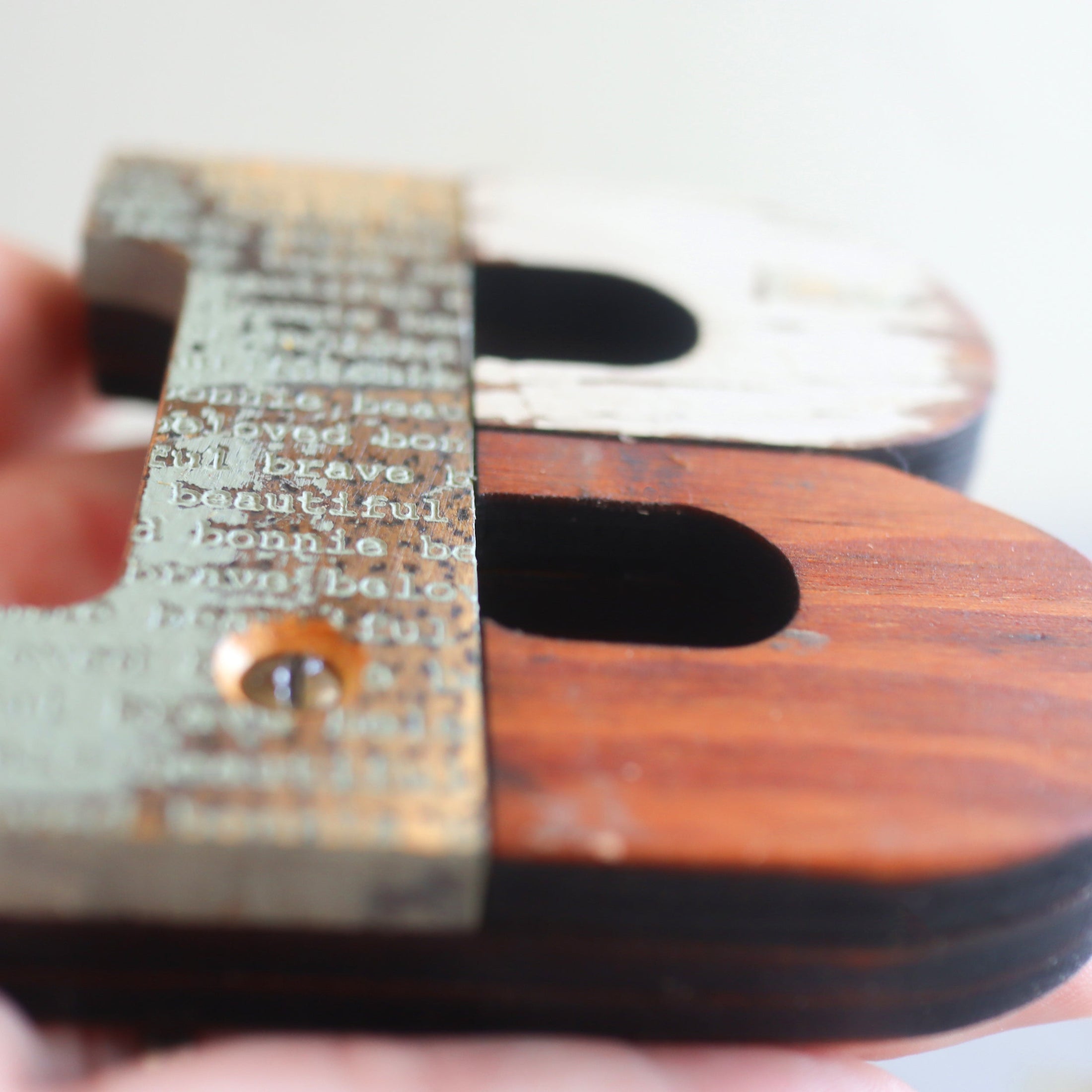 Reclaimed Wooden Letters • Mini Sized – Dennehey Design Co.