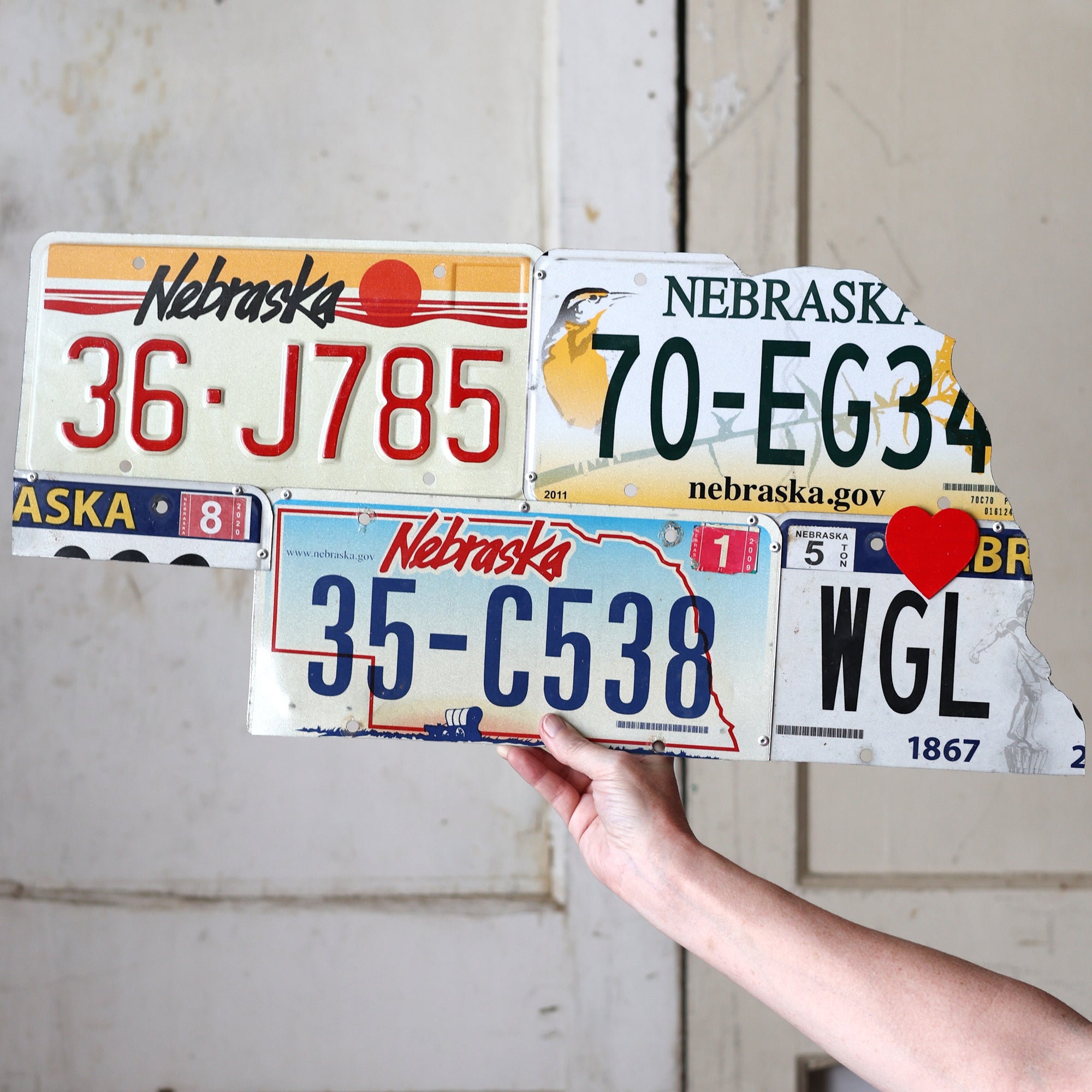 License Plate State Art – Dennehey Design Co.
