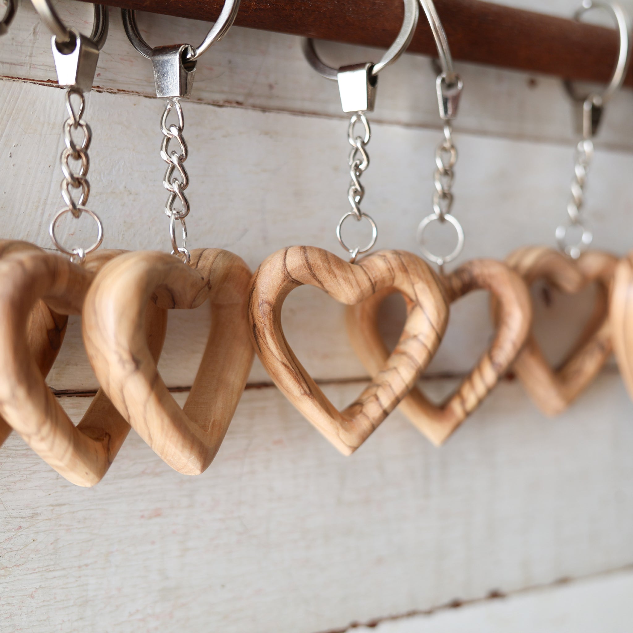 Heart Keychains From The Holy Land – Dennehey Design Co.