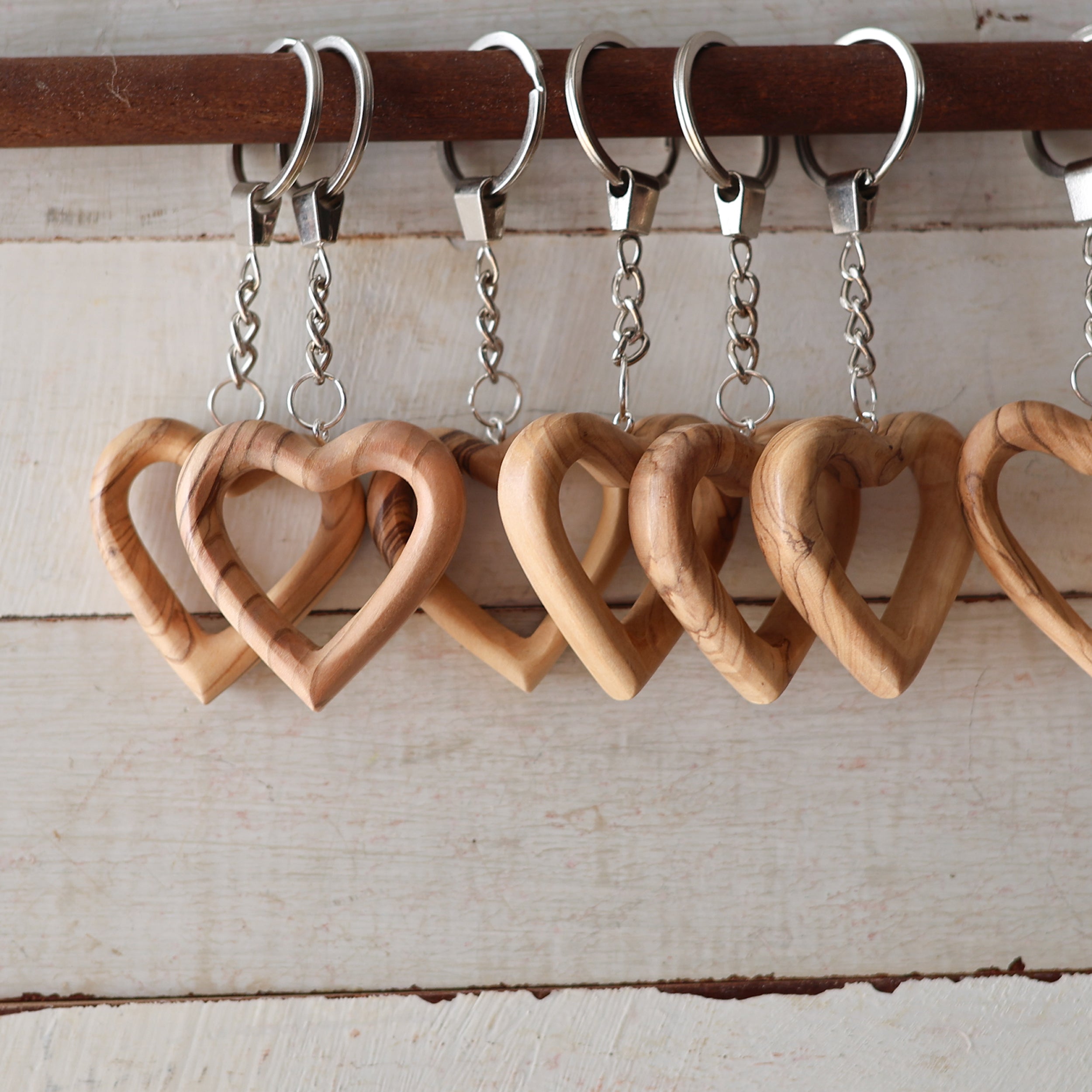 Heart Keychains From The Holy Land – Dennehey Design Co.
