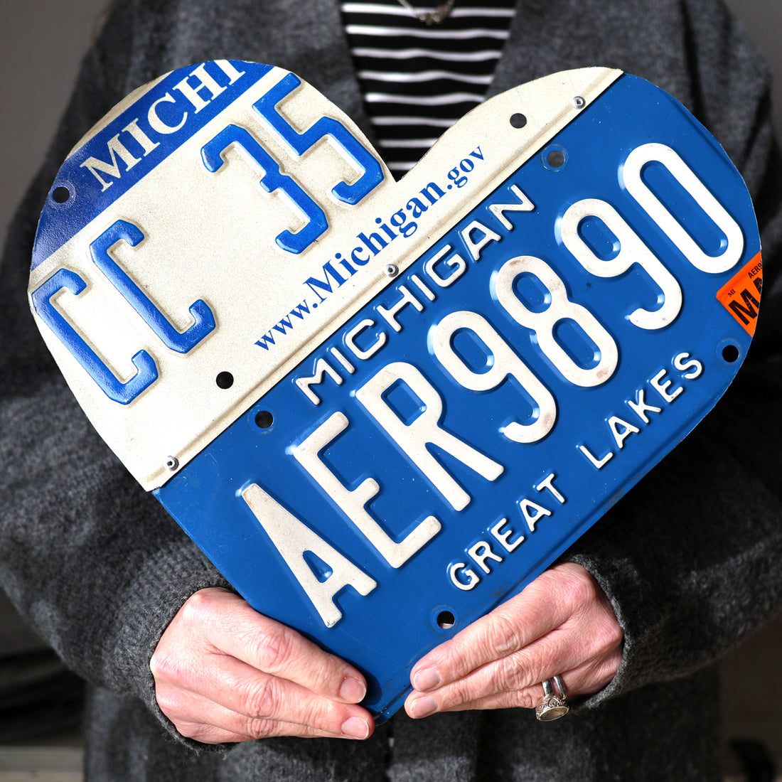State Plate Heart Art – Dennehey Design Co.