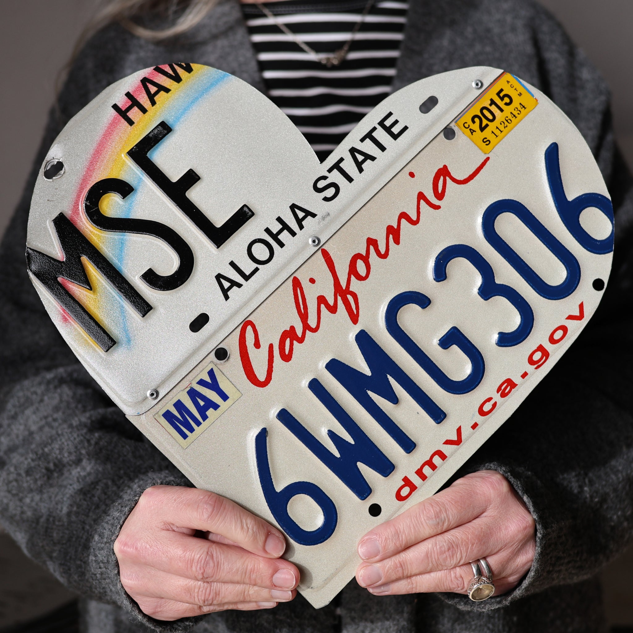 State Plate Heart Art – Dennehey Design Co.