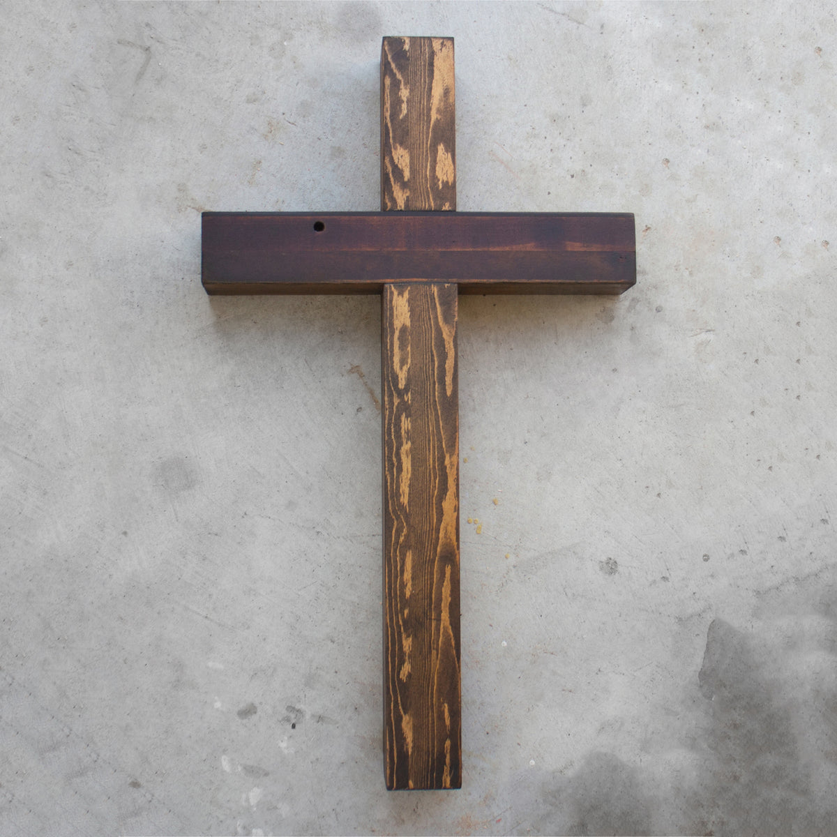 Rustic Wooden Cross – Dennehey Design Co.