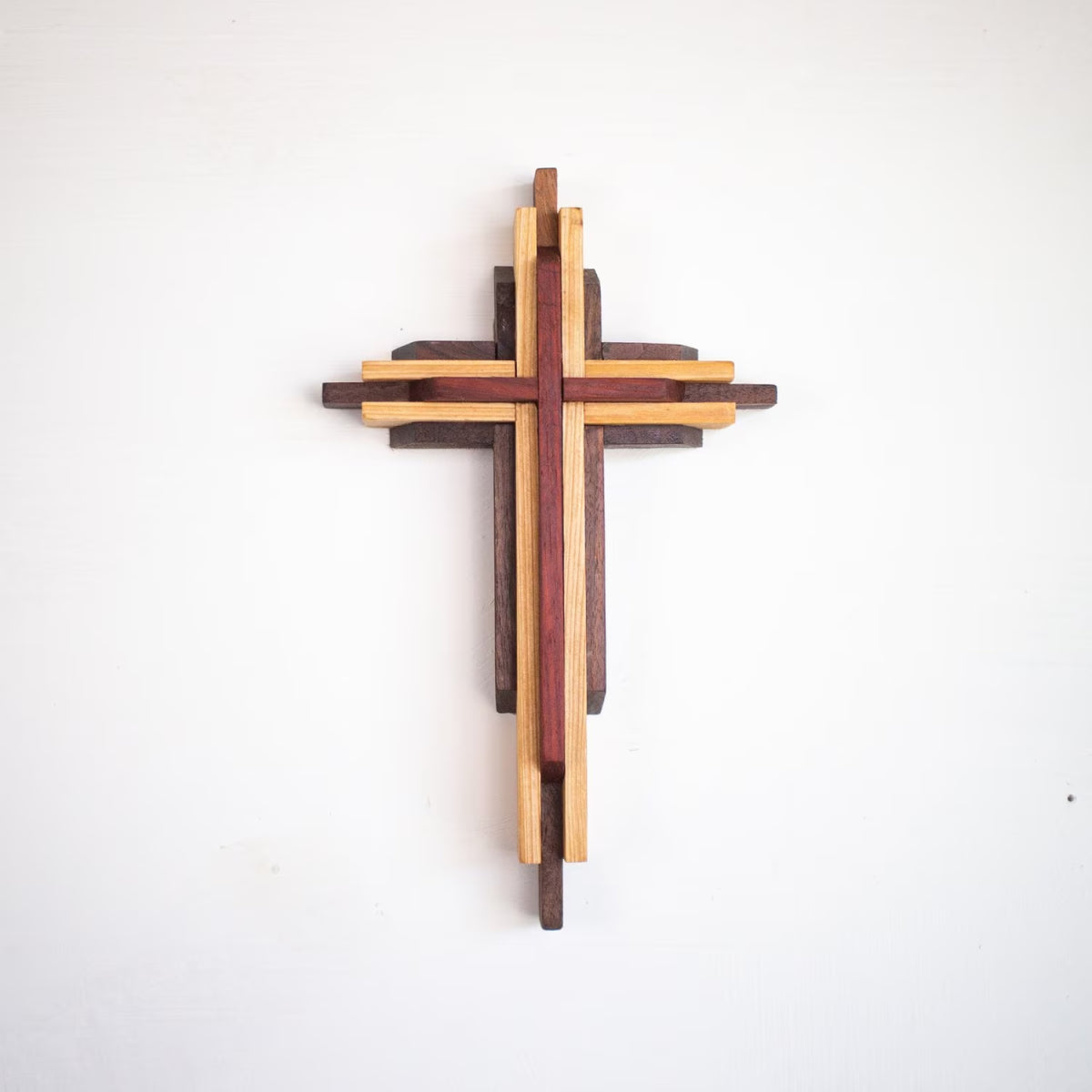 Small Layered Cross – Dennehey Design Co.