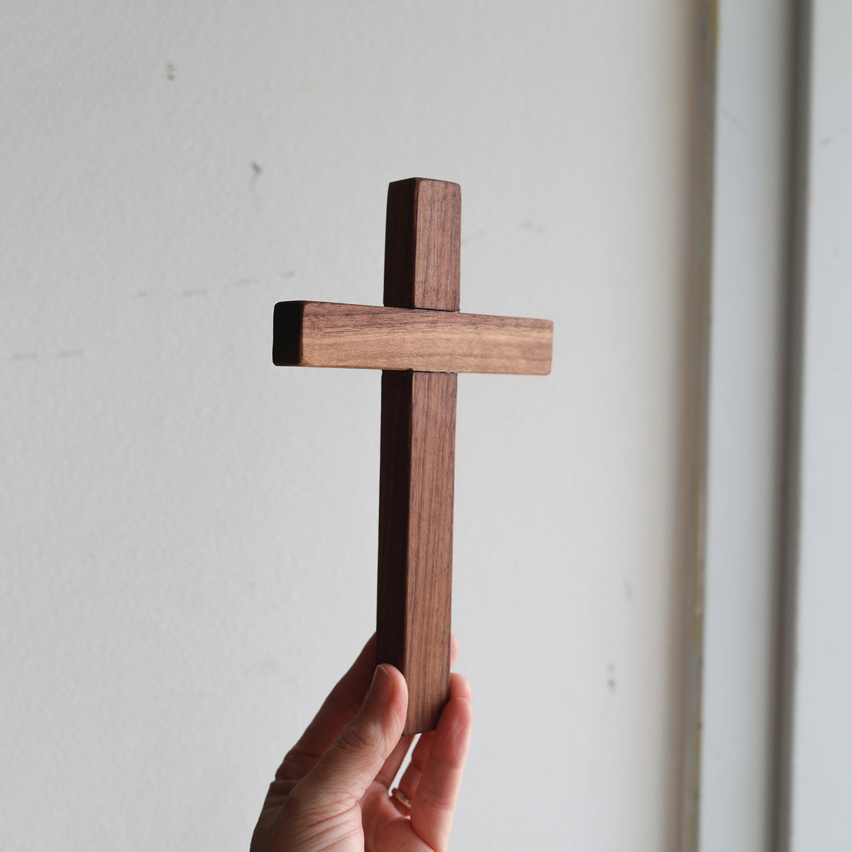 Rustic Wooden Cross – Dennehey Design Co.