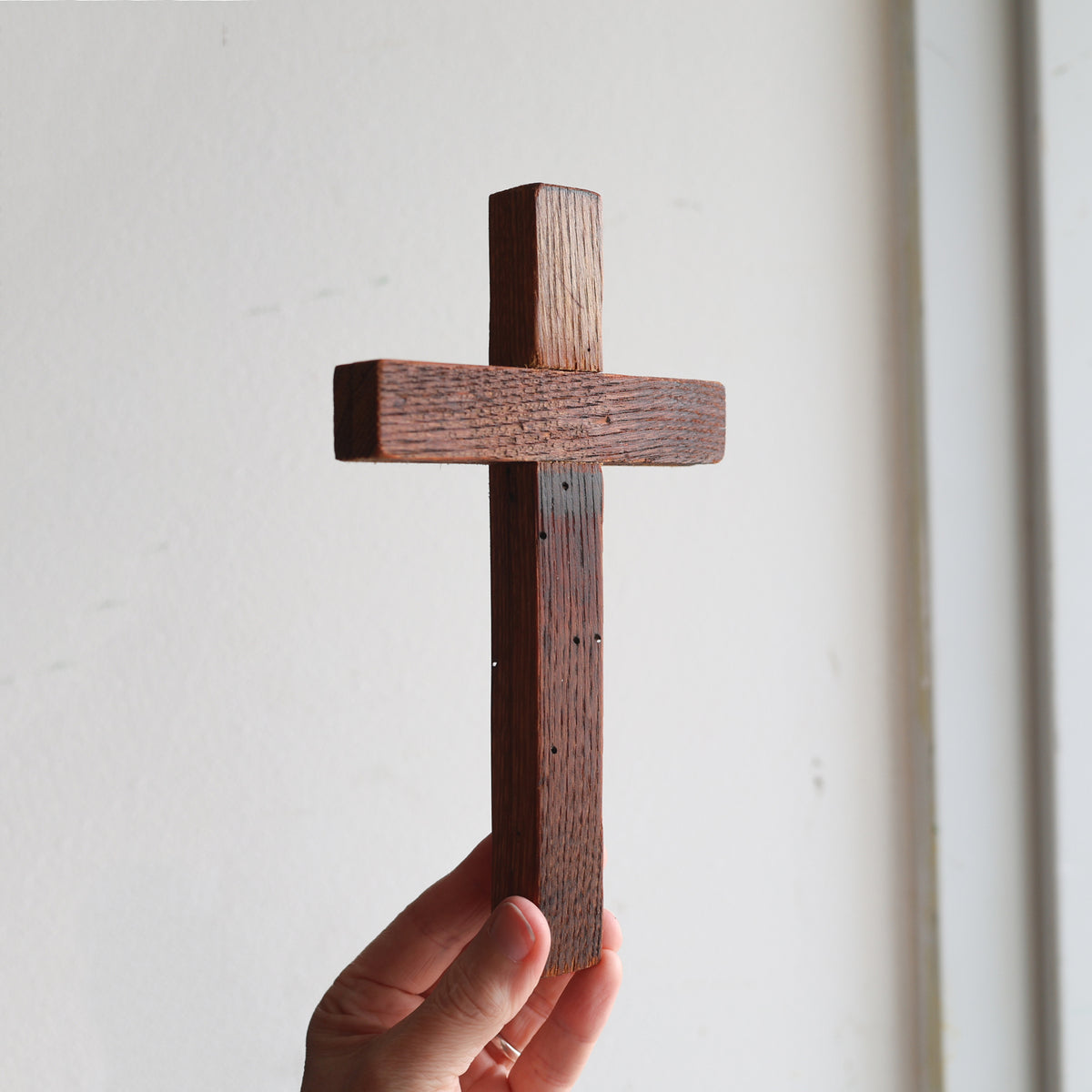 Rustic Wooden Cross – Dennehey Design Co.