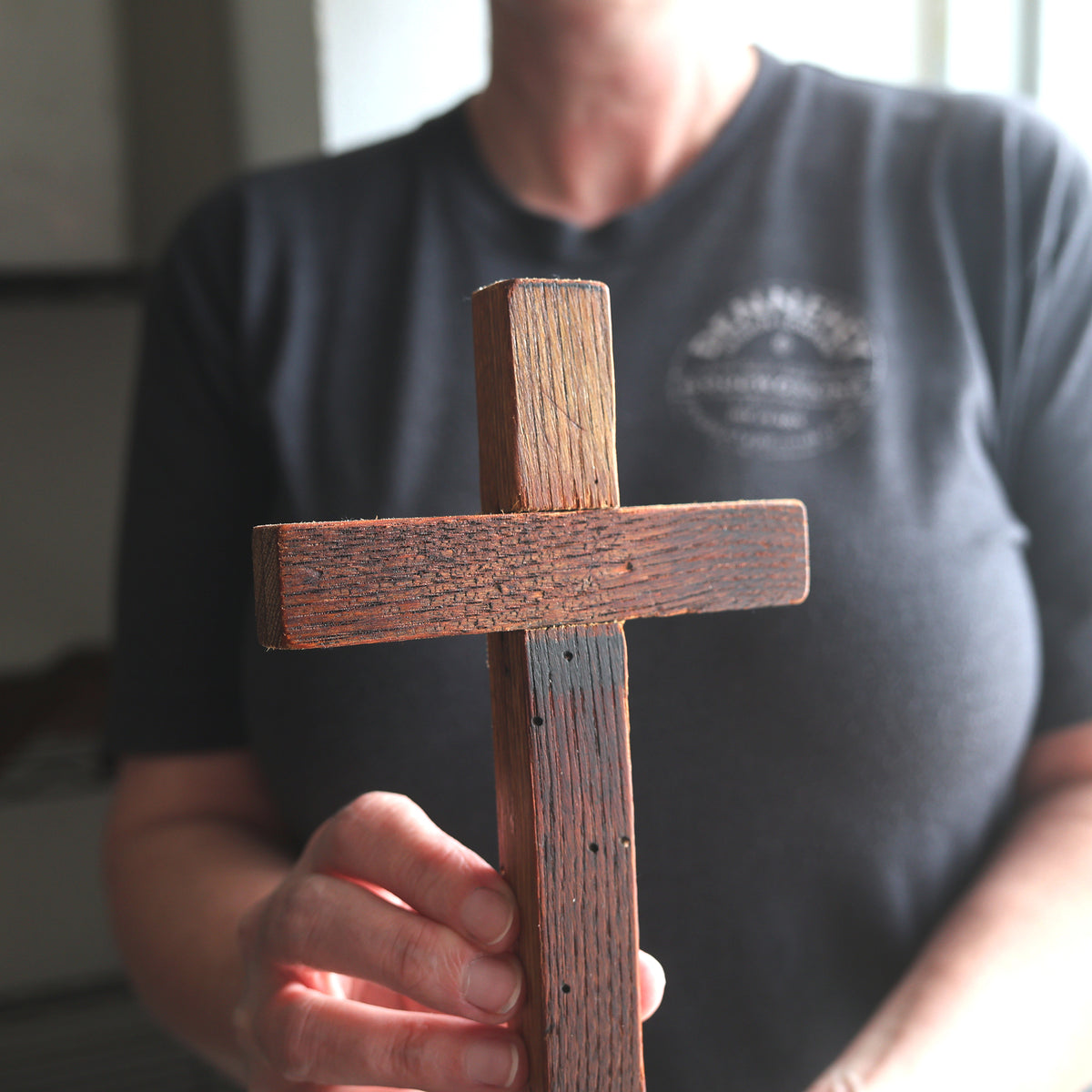 Rustic Wooden Cross – Dennehey Design Co.