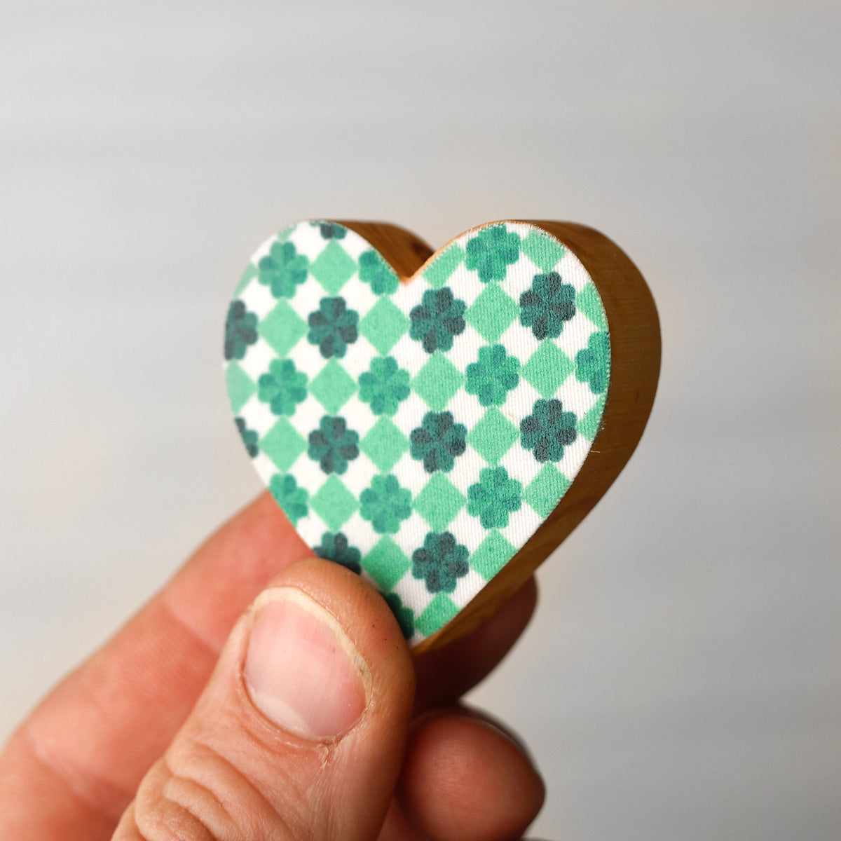 St. Patrick's Fabric Hearts :: Limited Edition – Dennehey Design Co.