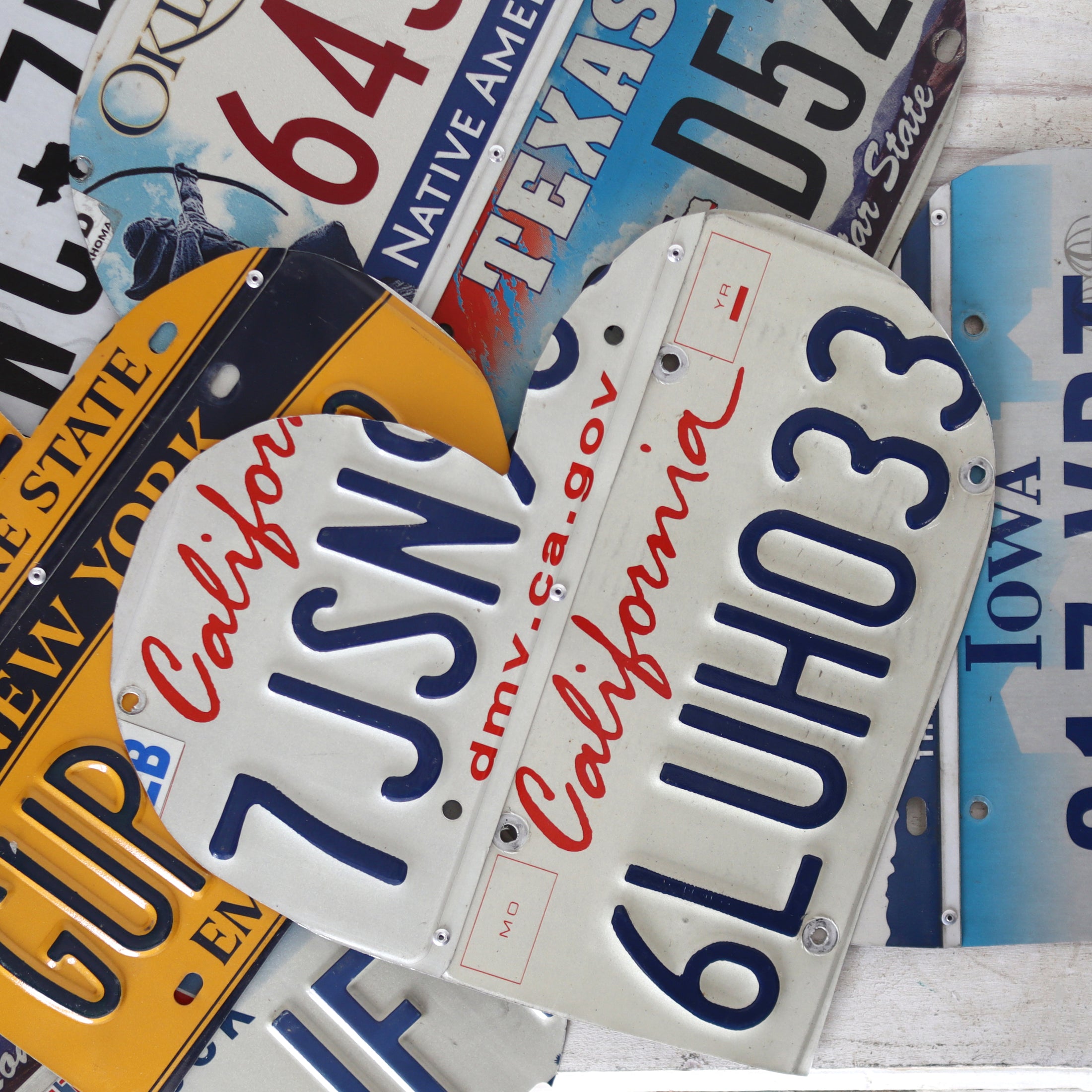 State Plate Heart Art – Dennehey Design Co.