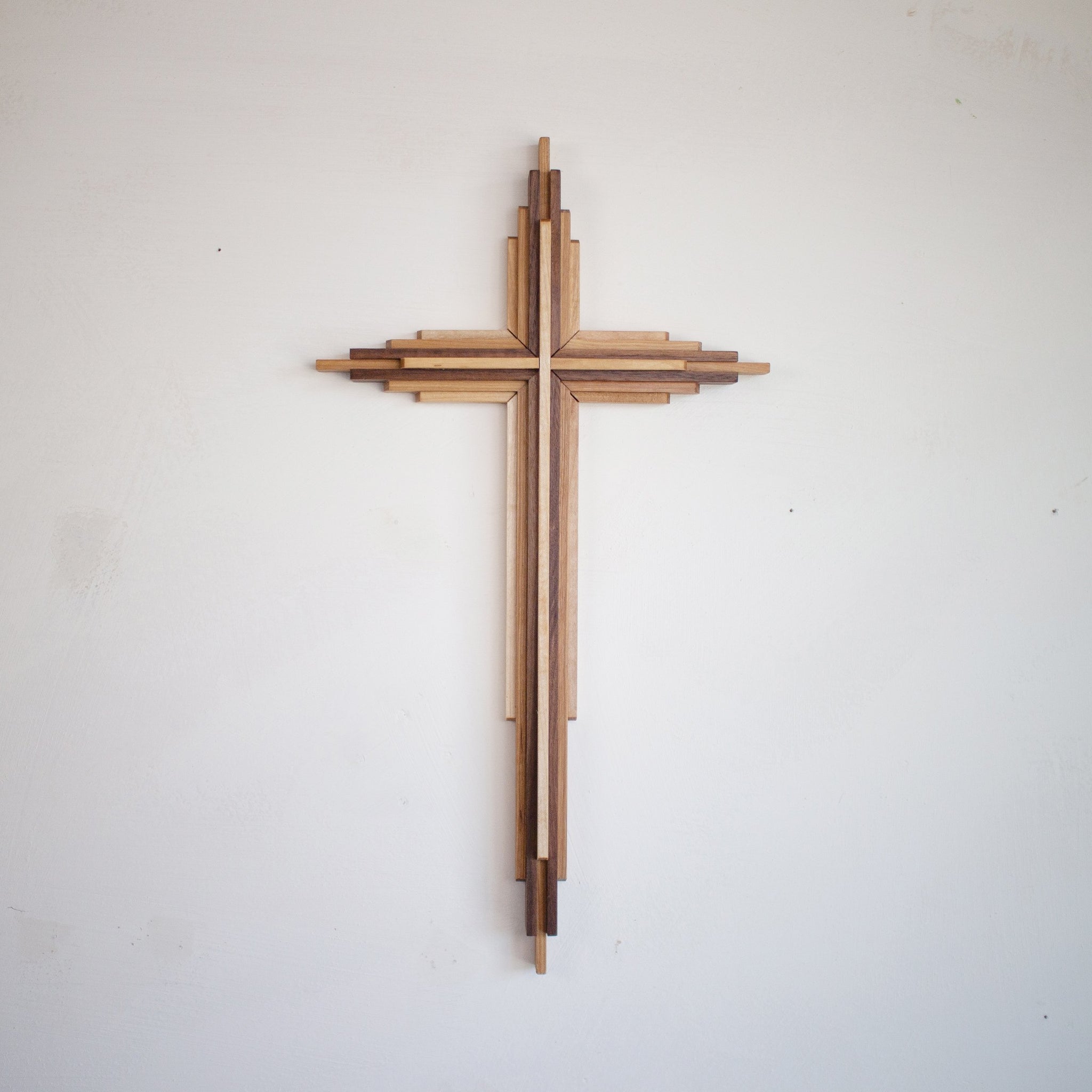 Large Wooden Church Cross – Dennehey Design Co.