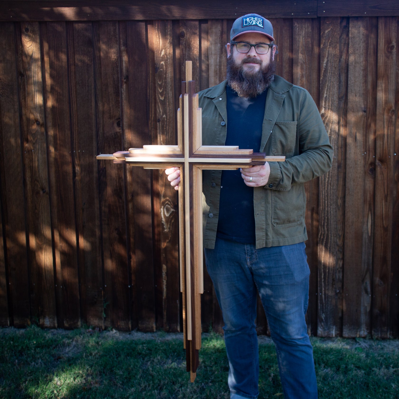 Large Wooden Church Cross – Dennehey Design Co.