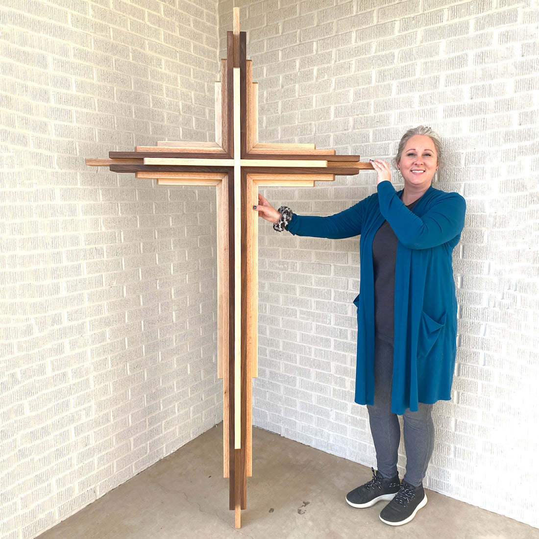 Large Wooden Church Cross – Dennehey Design Co.