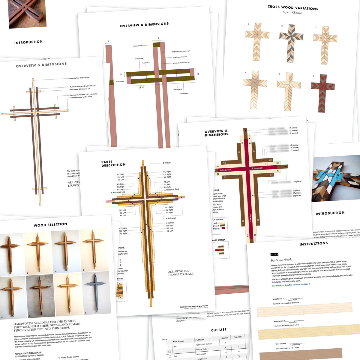 24 Crosses » Project Plan Bundle – Dennehey Design Co.