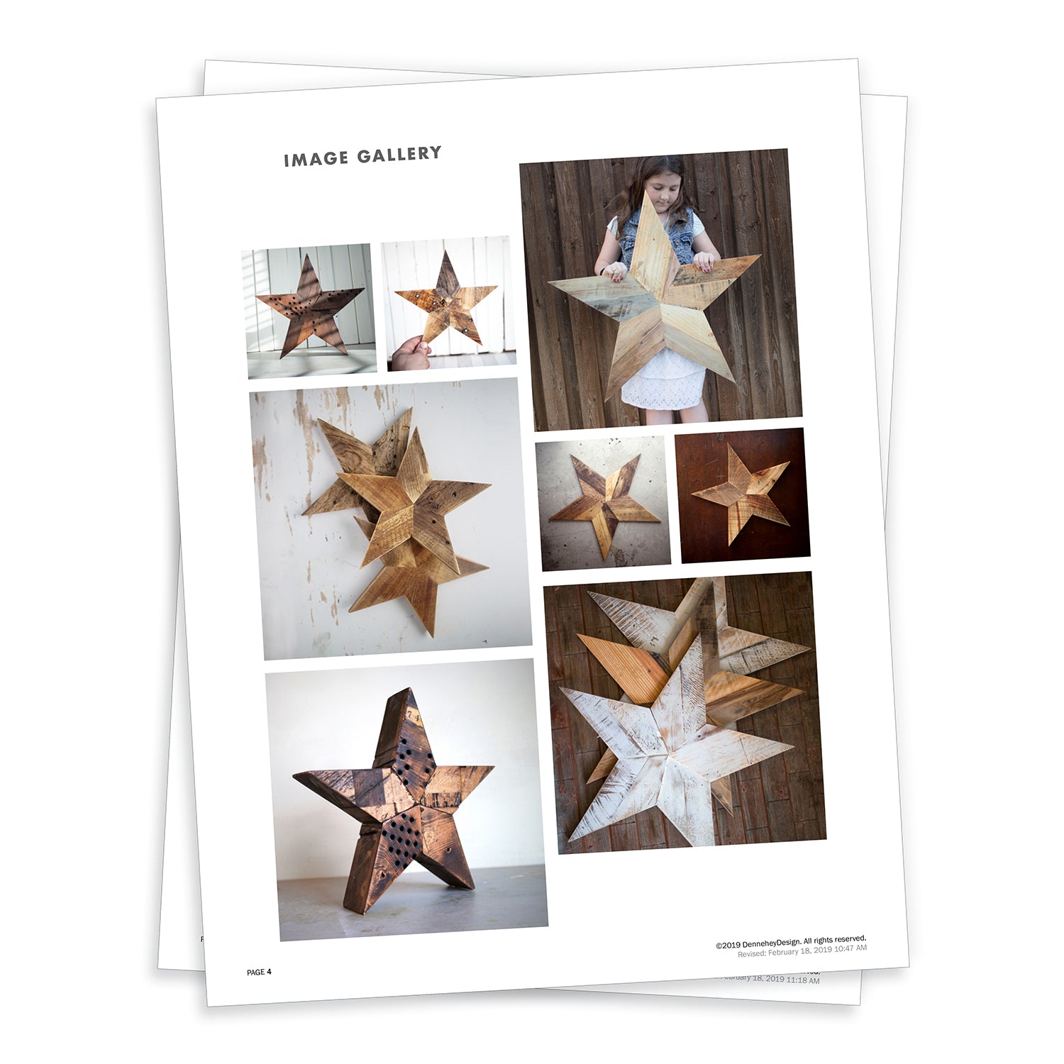 Pallet Wood Star DIY Woodworking Plans and Templates – Dennehey Design Co.