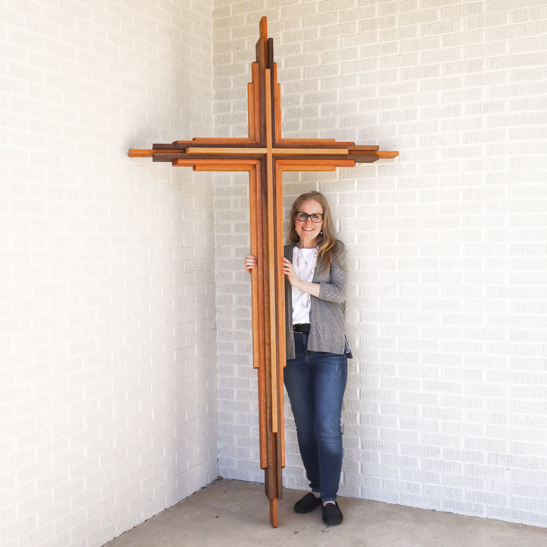 Large Wooden Church Cross – Dennehey Design Co.