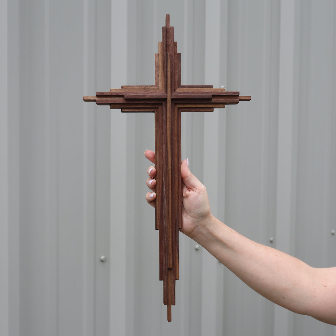 Rustic Wooden Cross – Dennehey Design Co.