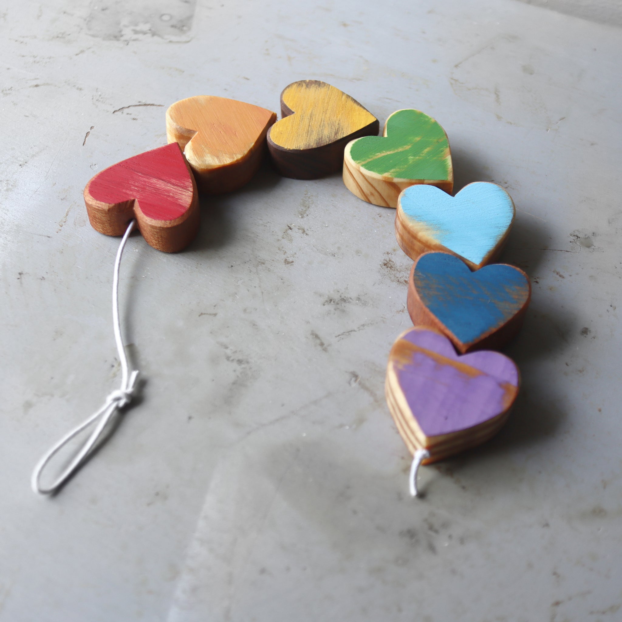 Rainbow Heartstrings – Dennehey Design Co.