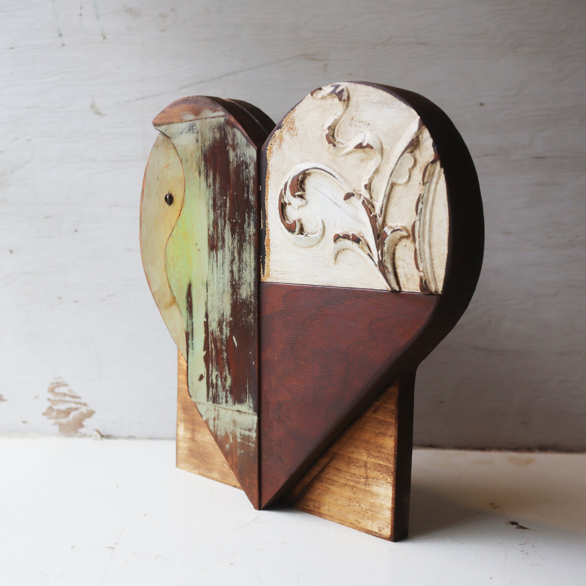 Reclaimed Wooden Heart Emojis – Dennehey Design Co.