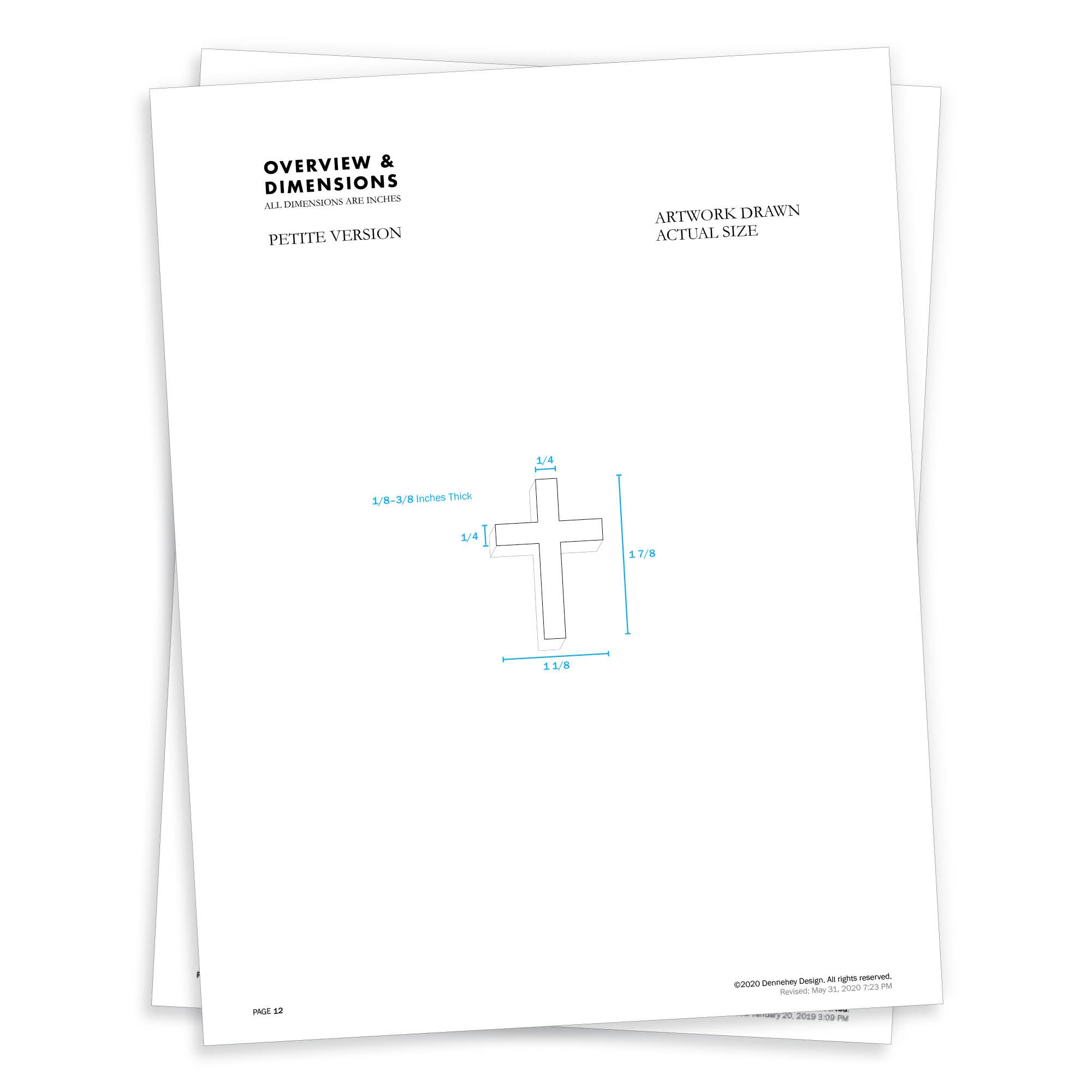 Pocket Crosses DIY Project Plans – Dennehey Design Co.