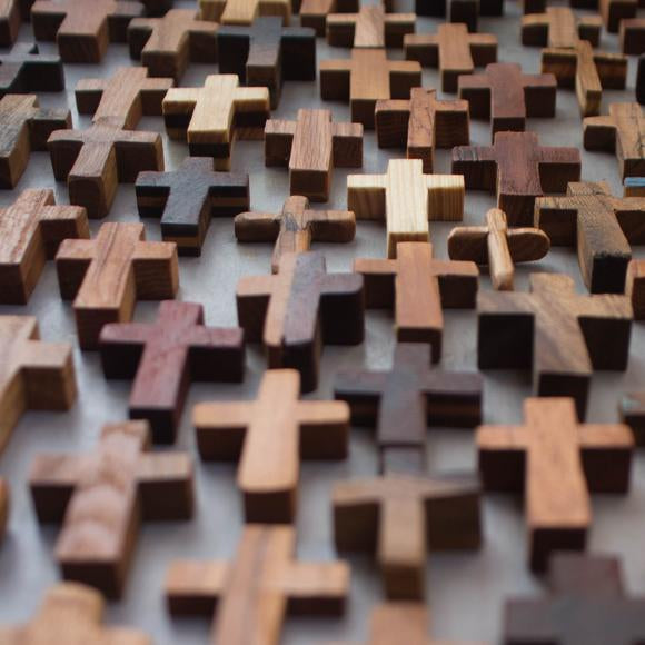 Handmade Wooden Pocket Crosses – Dennehey Design Co.