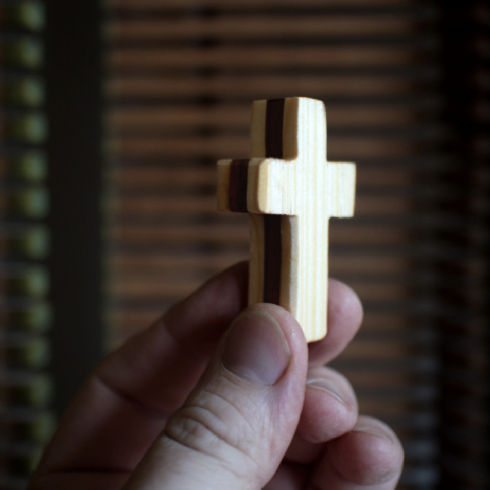 Handmade Wooden Pocket Crosses – Dennehey Design Co.