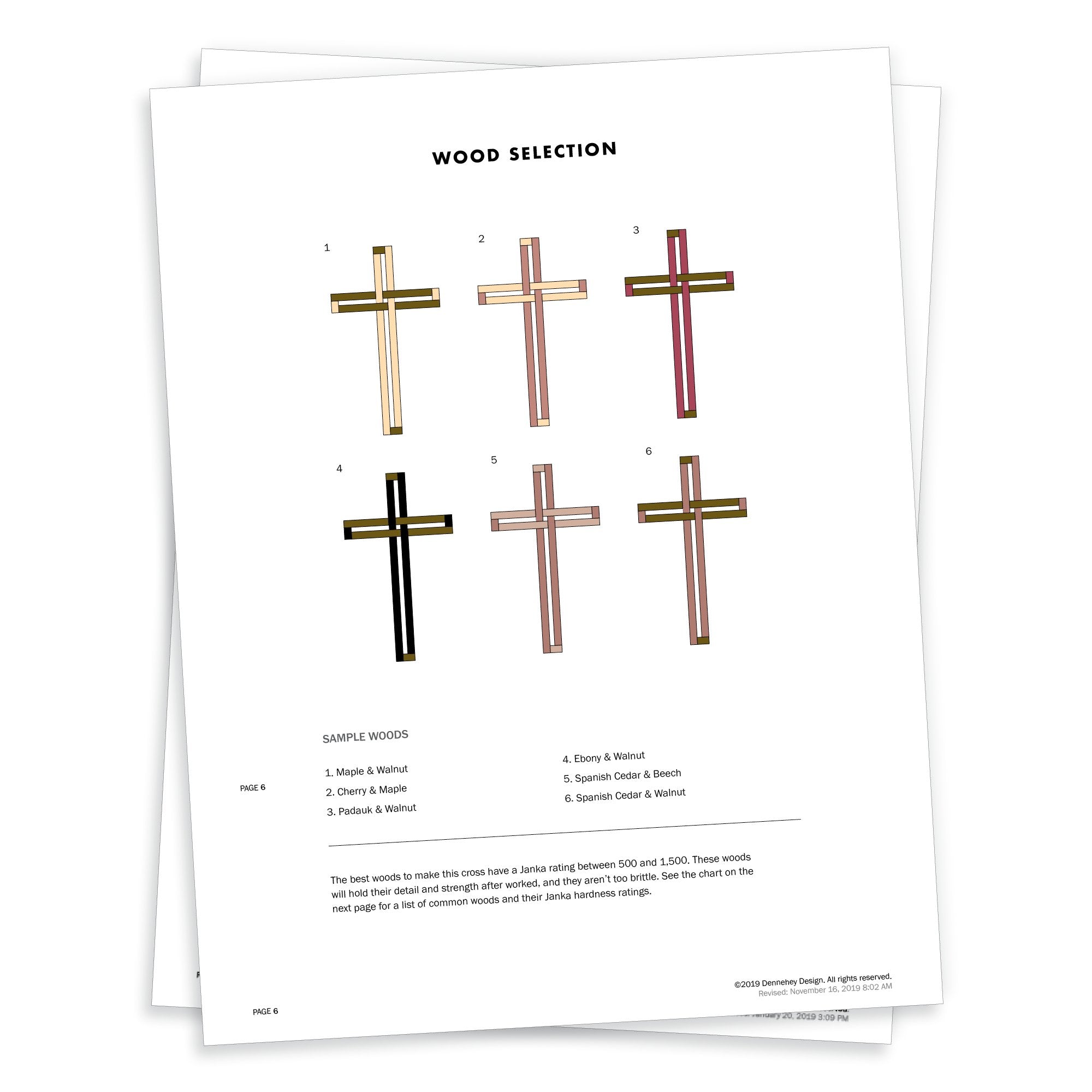 The Unity Cross Project Plans – Dennehey Design Co.