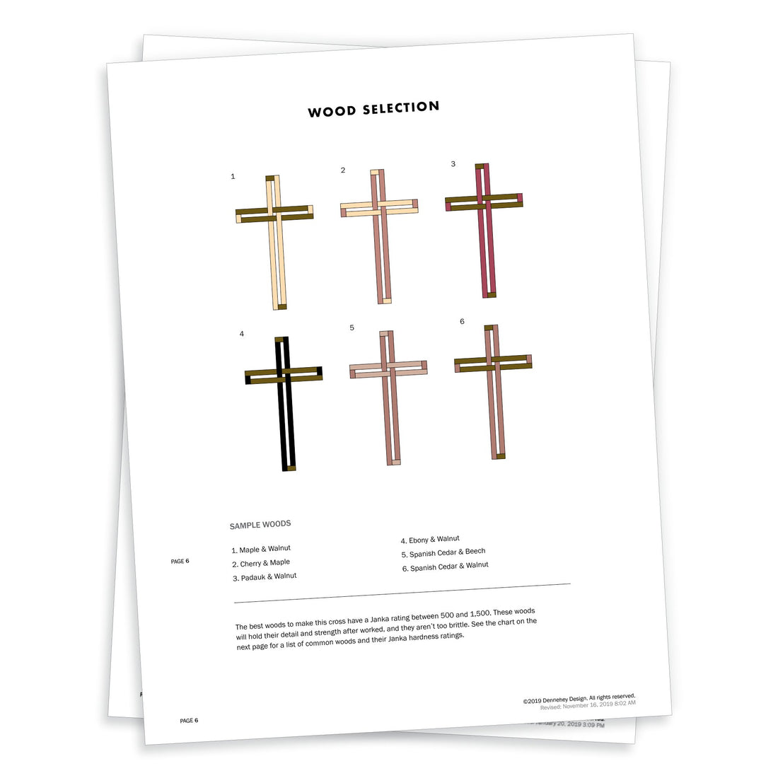 The Unity Cross Project Plans – Dennehey Design Co.