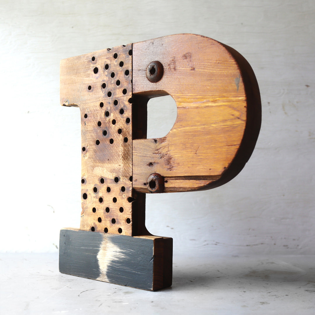 Reclaimed Wooden Letters – Dennehey Design Co.