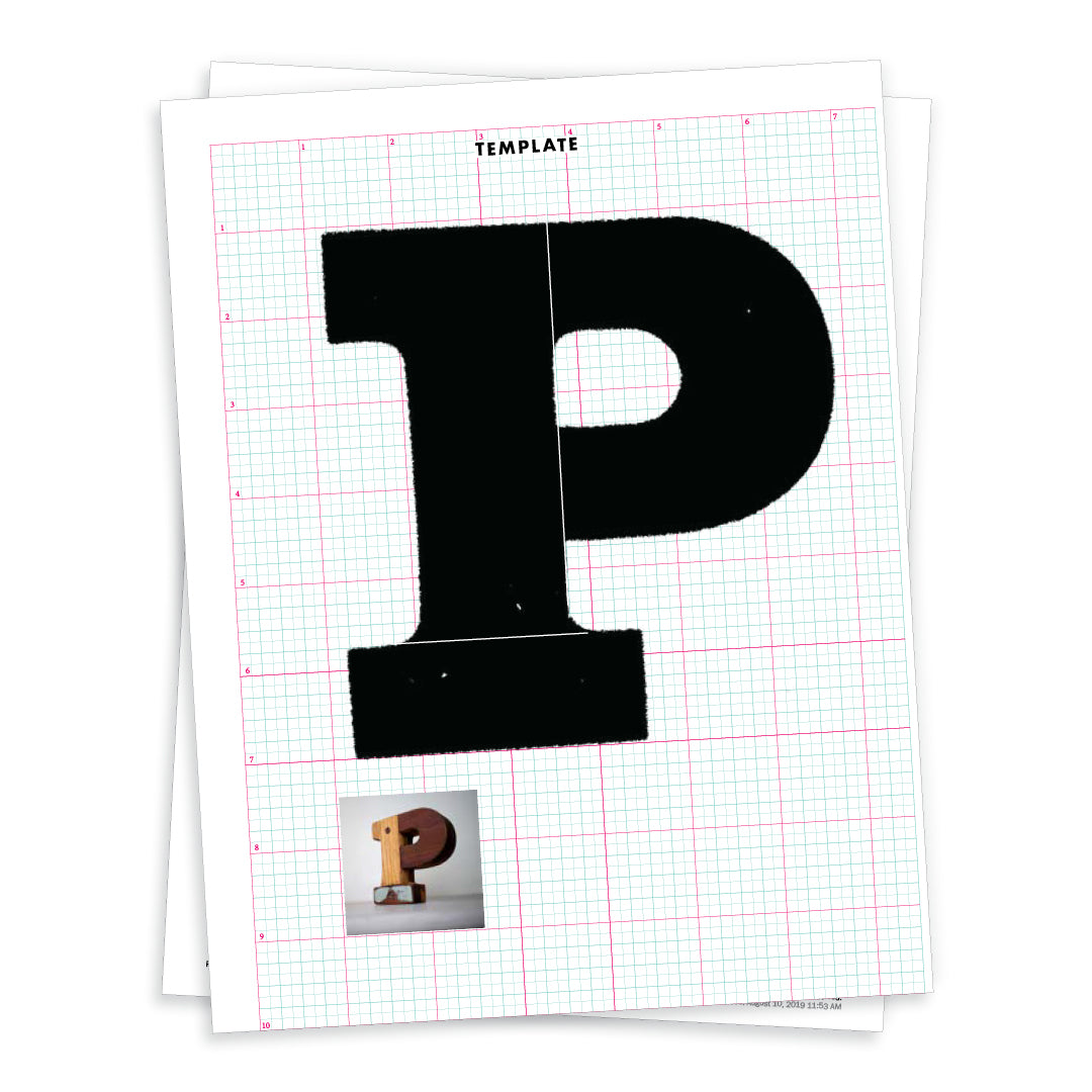 Wood Type DIY Plans and Templates – Dennehey Design Co.