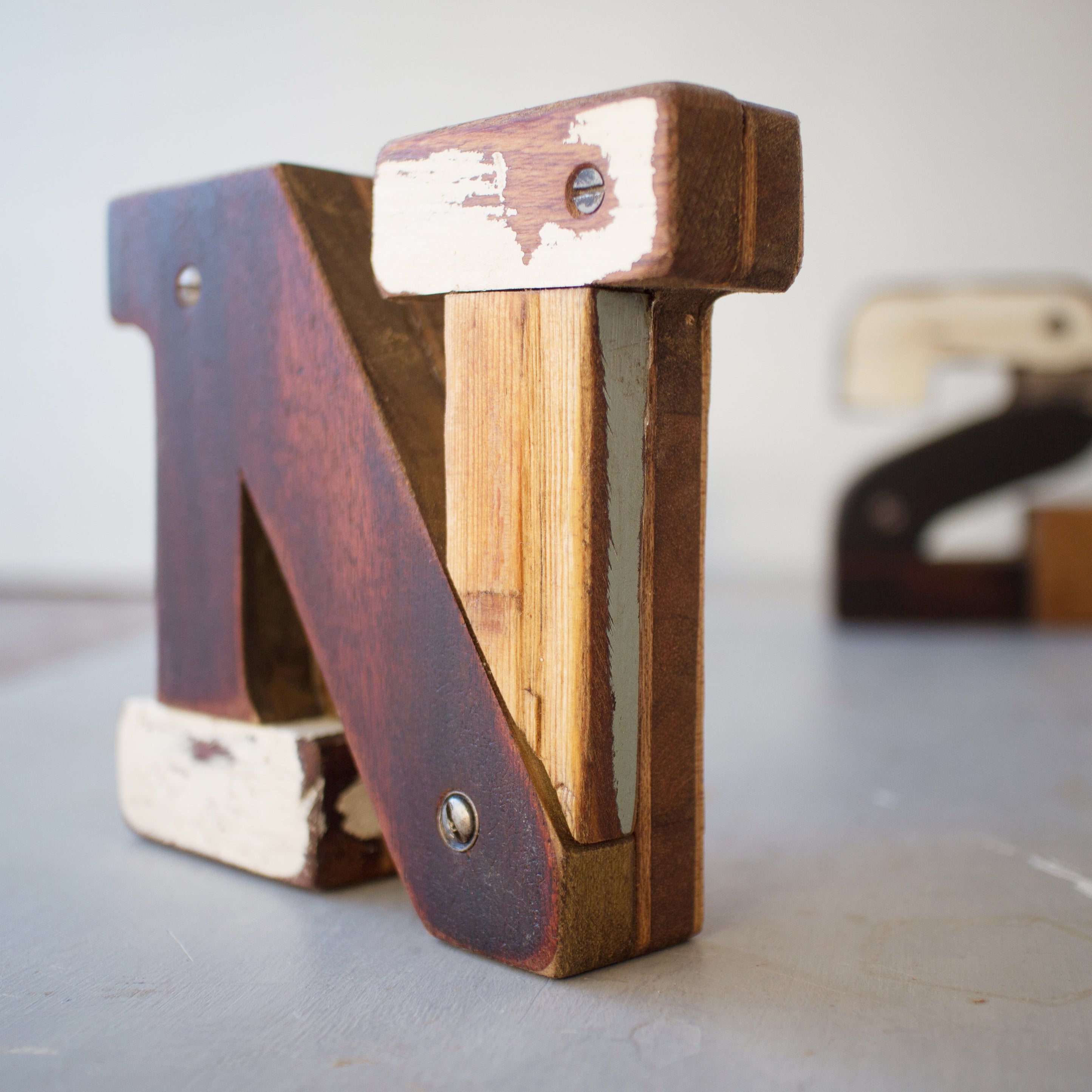 Reclaimed Wooden Letters – Dennehey Design Co.